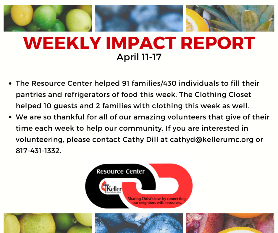 Keller UMC Resource Center | Keller UMC